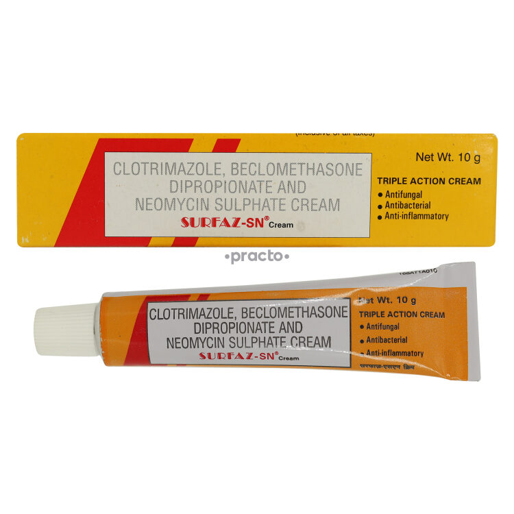 Surfaz-Sn Cream - Uses, Dosage, Side Effects, Price, Composition | Practo