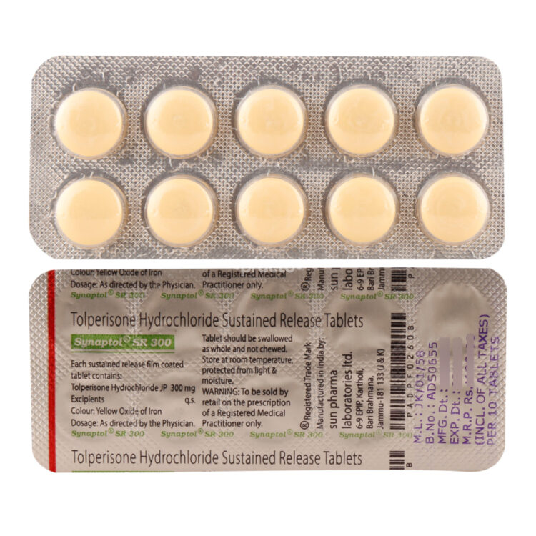 Synaptol 300 mg Tablet Sr - Uses, Dosage, Side Effects, Price ...