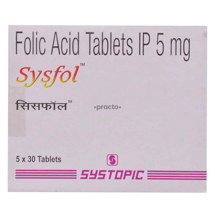 Sysfol 5 MG Tablet - Uses, Dosage, Side Effects, Price, Composition ...