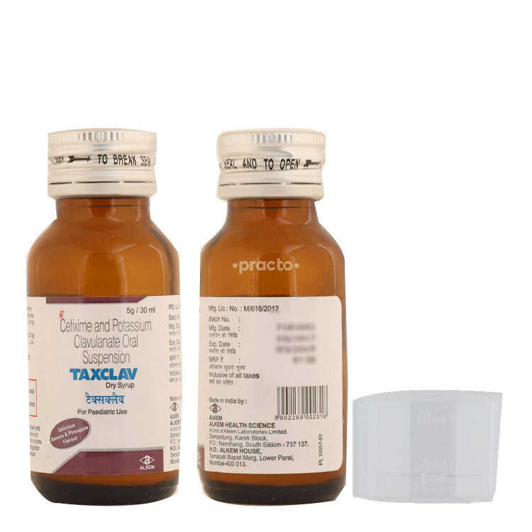 Taxclav Dry Syrup - Uses, Dosage, Side Effects, Price, Composition | Practo