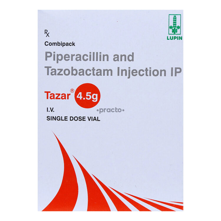 Tazar 4.5 g Injection - Uses, Dosage, Side Effects, Price, Composition ...