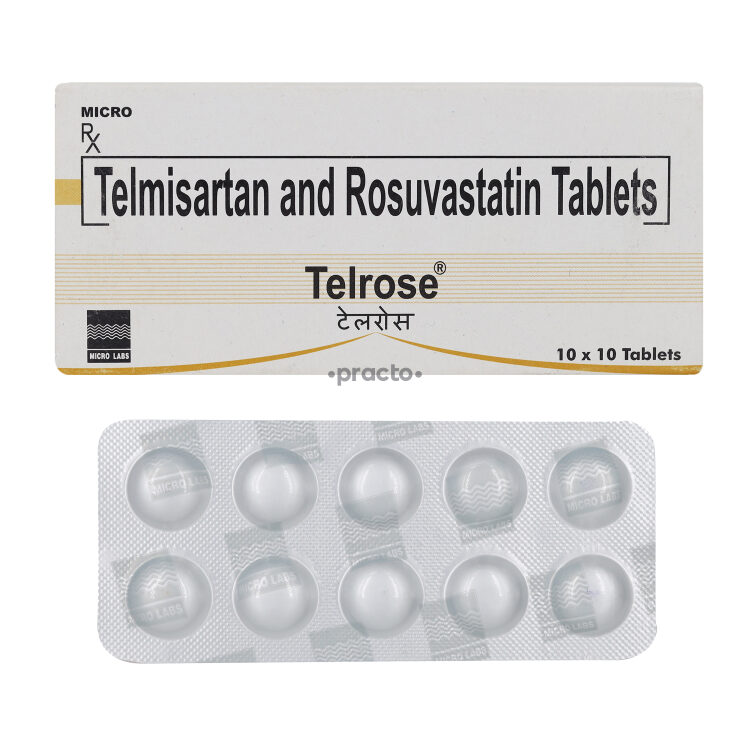 Telrose Tablet - Uses, Dosage, Side Effects, Price, Composition | Practo