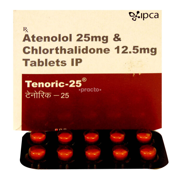 Tenoric-25 Tablet - Uses, Dosage, Side Effects, Price, Composition | Practo