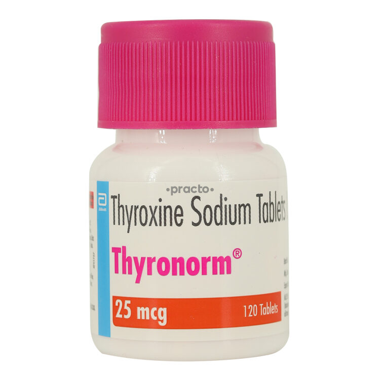 Thyronorm 25 mcg Tablet - Uses, Dosage, Side Effects, Price ...