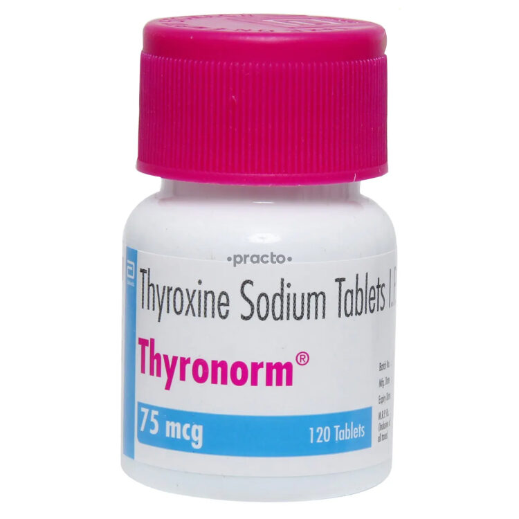 Levothyroxine Sodium 75 Mcg