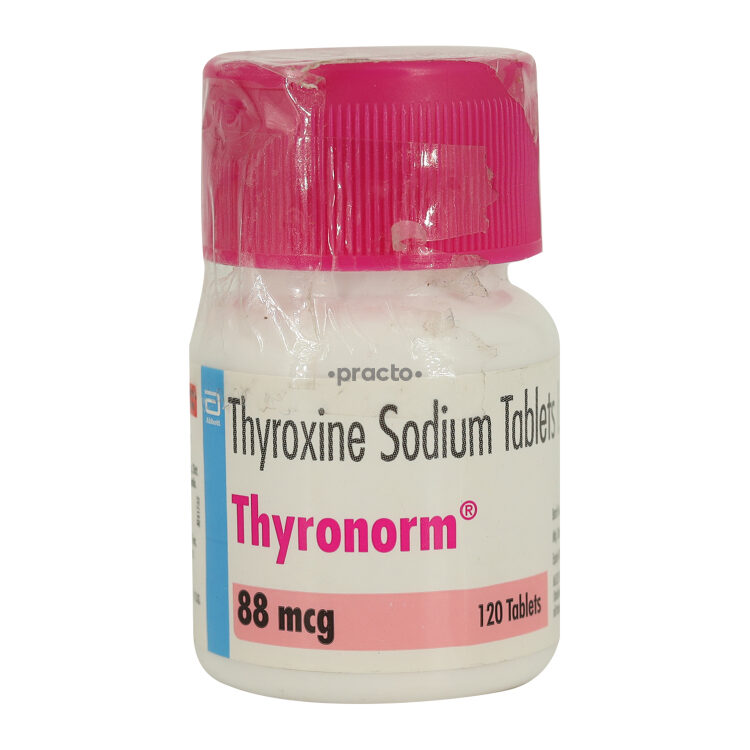 Thyronorm 88 mcg Tablet - Uses, Dosage, Side Effects, Price ...