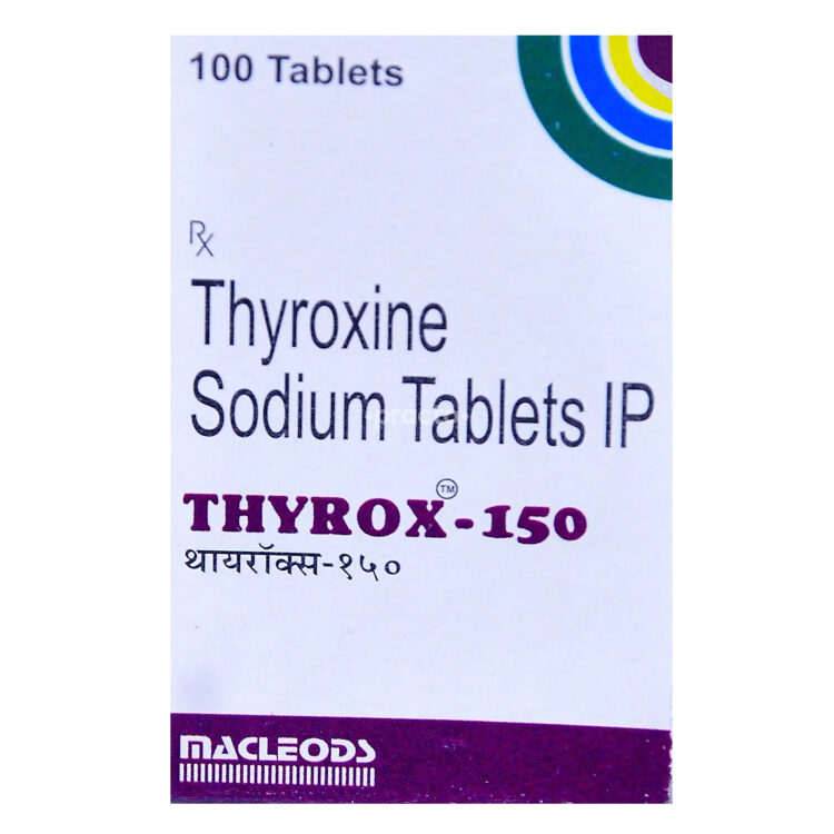 Thyrox 150 mcg Tablet - Uses, Dosage, Side Effects, Price, Composition ...