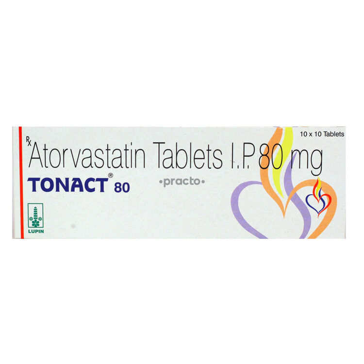 Tonact 80 MG Tablet - Uses, Dosage, Side Effects, Price, Composition ...