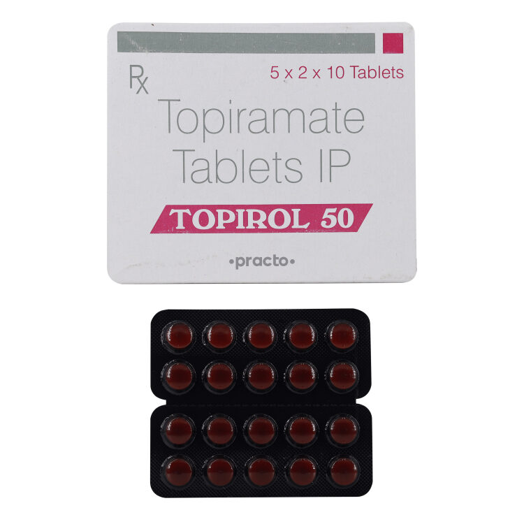Topirol 50 MG Tablet - Uses, Dosage, Side Effects, Price, Composition ...