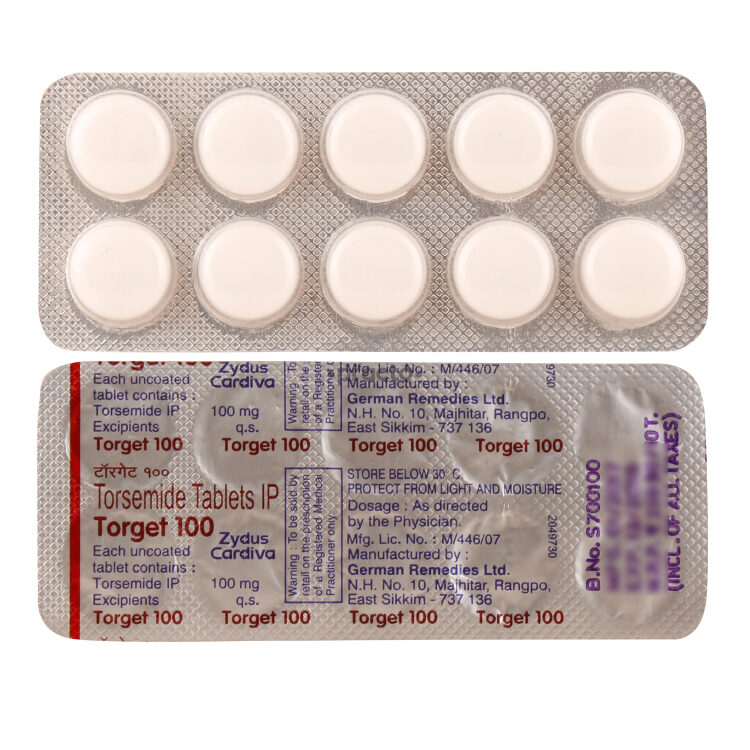 Torget 100 MG Tablet - Uses, Dosage, Side Effects, Price, Composition ...