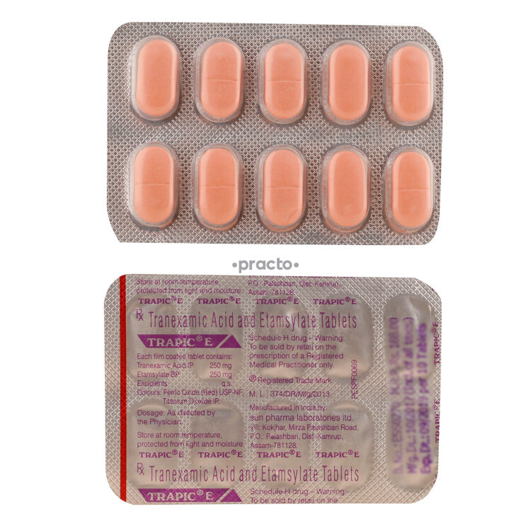Trapic E Tablet Uses Dosage Side Effects Price Composition Practo