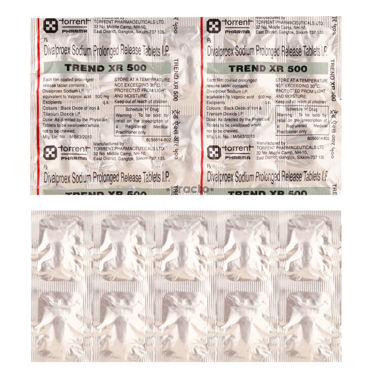 Trend 500 MG Tablet XR - Uses, Dosage, Side Effects, Price, Composition ...