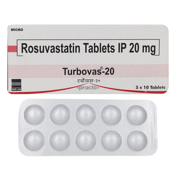 Turbovas 20 MG Tablet - Uses, Dosage, Side Effects, Price, Composition ...
