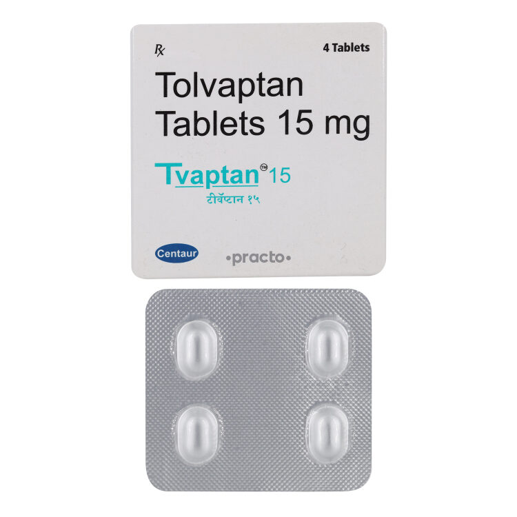 Tvaptan 15 Tablet - Uses, Dosage, Side Effects, Price, Composition | Practo