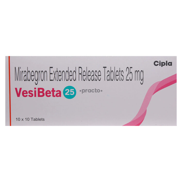 VesiBeta 25 mg Tablet - Uses, Dosage, Side Effects, Price, Composition ...