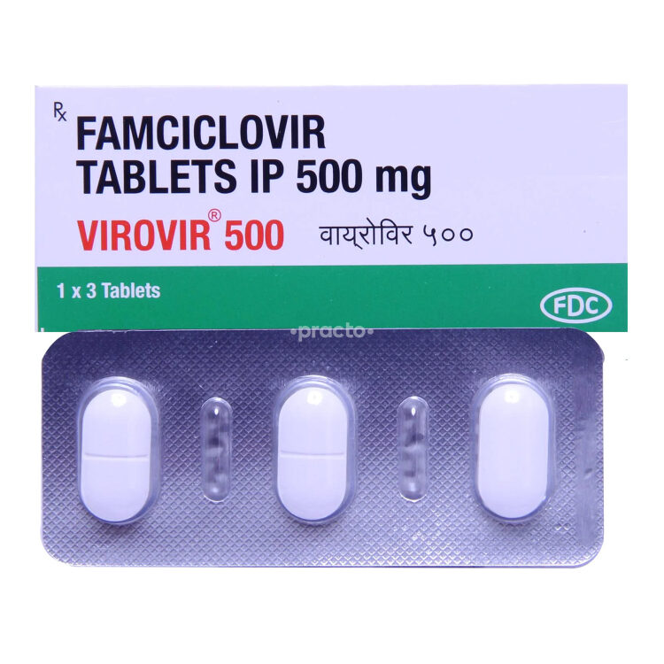 Virovir 500 mg Tablet - Uses, Dosage, Side Effects, Price, Composition ...