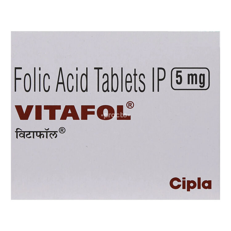 Vitafol 5 MG Tablet - Uses, Dosage, Side Effects, Price, Composition ...