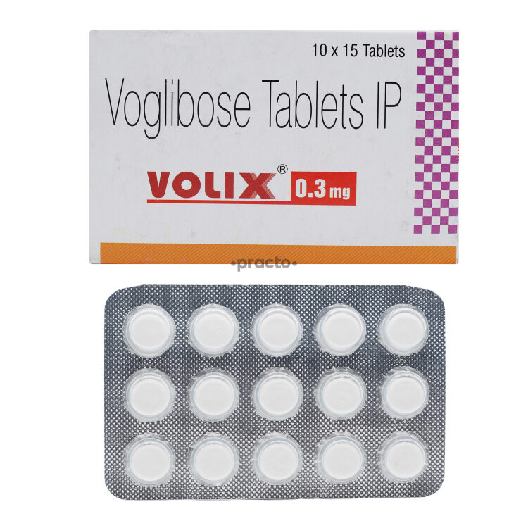 Volix 0.3 MG Tablet - Uses, Dosage, Side Effects, Price, Composition ...