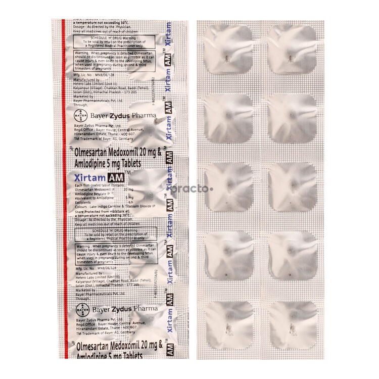 Xirtam AM Tablet - Uses, Dosage, Side Effects, Price, Composition | Practo