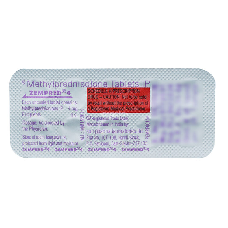 Zempred 4 MG Tablet - Uses, Dosage, Side Effects, Price, Composition ...