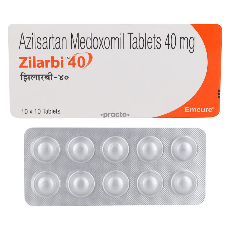 Zilarbi 40 mg Tablet - Uses, Dosage, Side Effects, Price, Composition ...