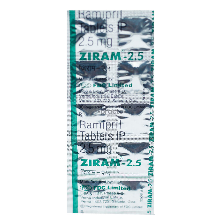 Ziram 2.5 MG Tablet - Uses, Dosage, Side Effects, Price, Composition ...