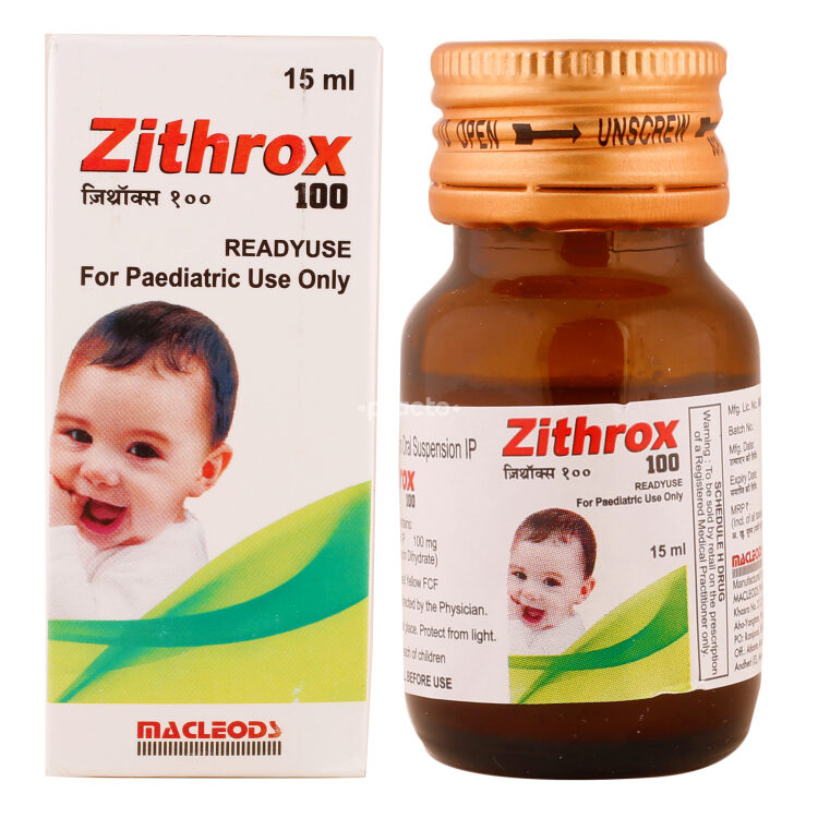 Zithrox 100 MG Suspension - Uses, Dosage, Side Effects, Price ...