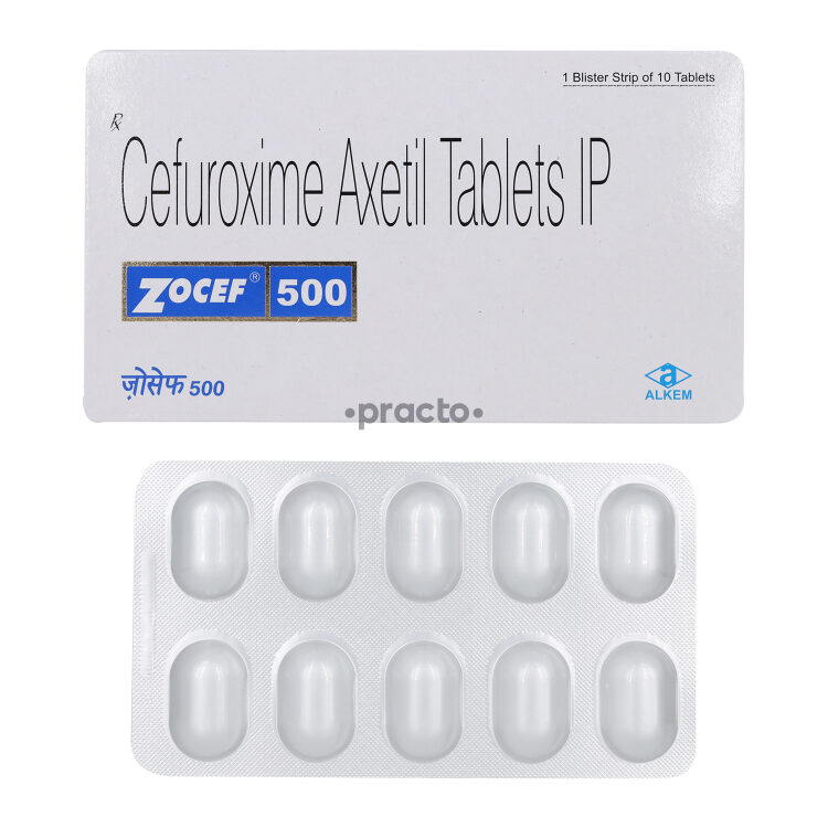 Zocef 500 MG Tablet - Uses, Dosage, Side Effects, Price, Composition ...