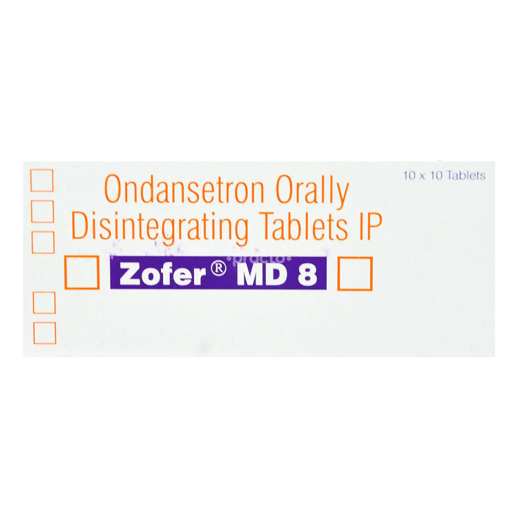 Zofer 8 MG Tablet MD - Uses, Dosage, Side Effects, Price, Composition ...