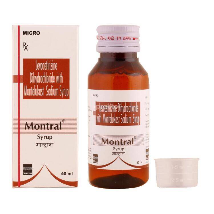 Montral (2.5/4 mg) Syrup - Uses, Dosage, Side Effects, Price ...