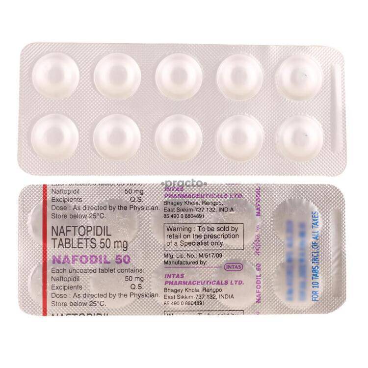 Nafodil 50 Tablet - Uses, Dosage, Side Effects, Price, Composition | Practo
