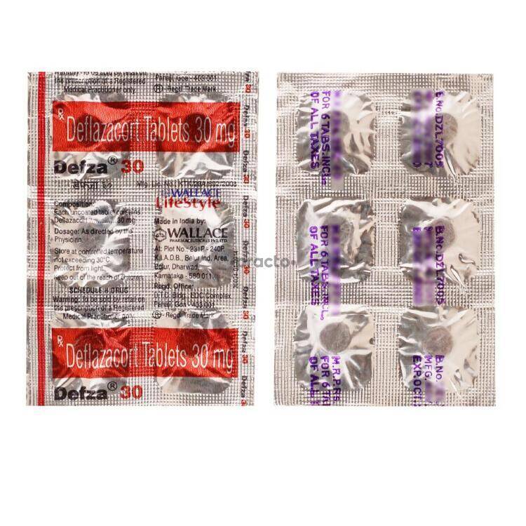Defza 30 MG Tablet - Uses, Dosage, Side Effects, Price, Composition ...